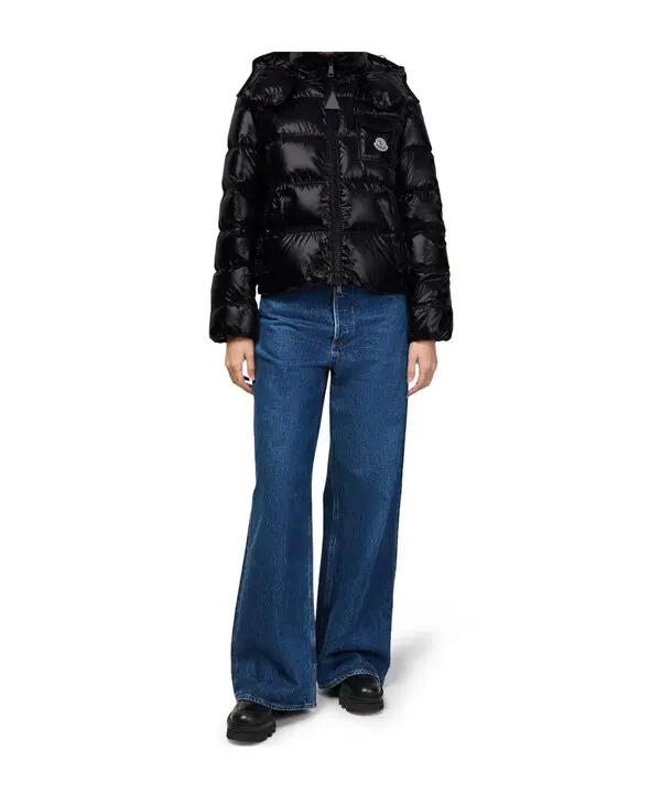 Moncler Logo-stamped Down Jacket