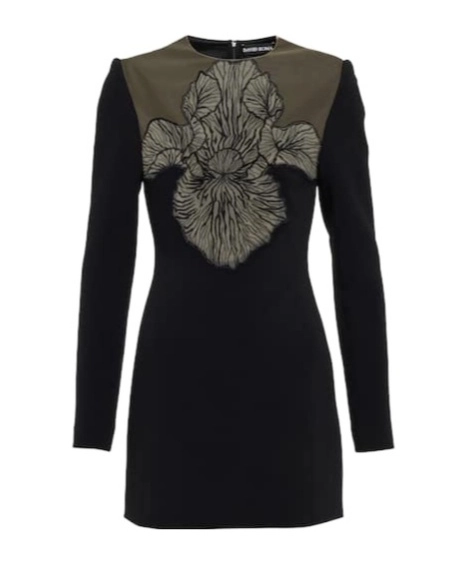 David Koma Macrame-detail Minidress