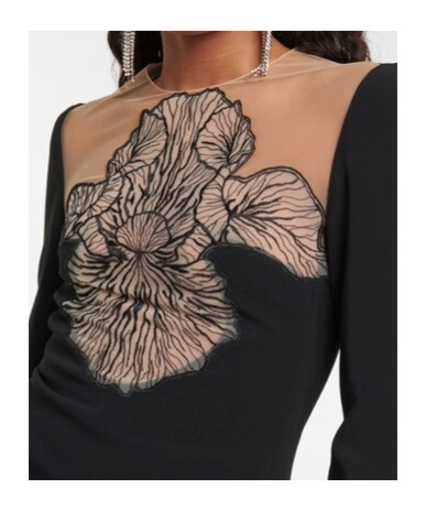 David Koma Macrame-detail Minidress