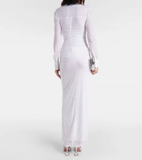 Christopher Esber Long Sleeve Cutout Maxi Dress