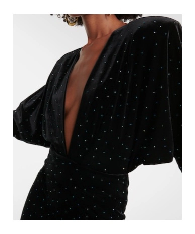 Alexandre Vauthier Crystal-embellished Gown