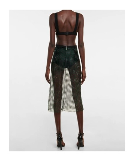 CHRISTOPHER KANE Embellished Tulle Midi Dress