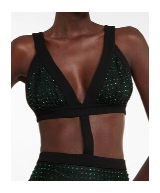 CHRISTOPHER KANE Embellished Tulle Midi Dress