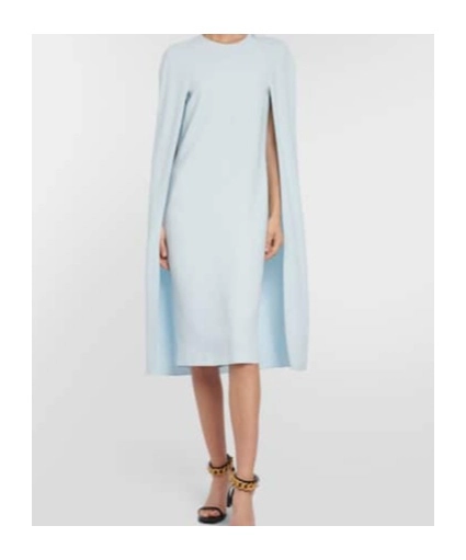 Stella McCartney Cape Cady Midi Dress