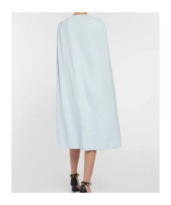Stella McCartney Cape Cady Midi Dress