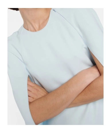 Stella McCartney Cape Cady Midi Dress