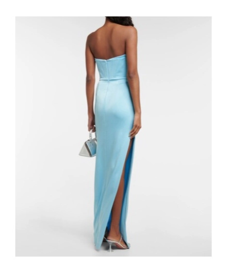 Alex Perry Honore Satin Maxi Dress