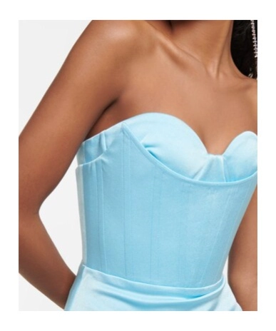 Alex Perry Honore Satin Maxi Dress
