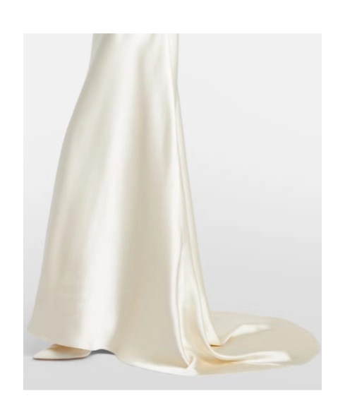 RÓHE Bridal Draped Satin Gown