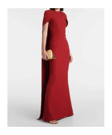 SAFIYAA LONDON Ginkgo Cape Gown