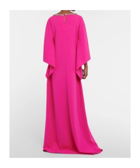 SAFIYAA LONDON Arama Embellished Crepe Gown