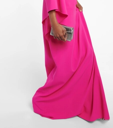 SAFIYAA LONDON Arama Embellished Crepe Gown