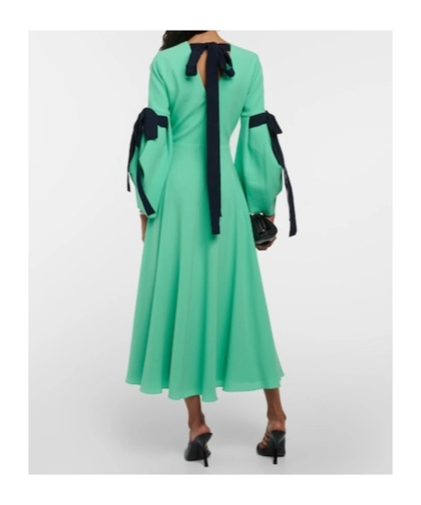 ROKSANDA Perdita Crepe Midi Dress