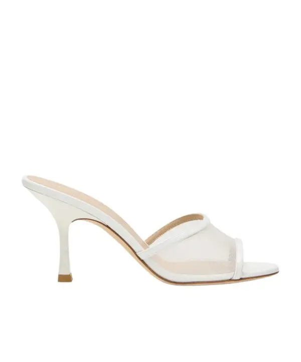 STUART WEITZMAN Bareitall Slide 85 - White