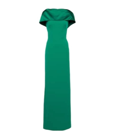 SAFIYAA LONDON Inaya Crêpe Gown