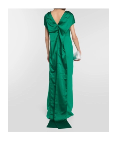 SAFIYAA LONDON Inaya Crêpe Gown