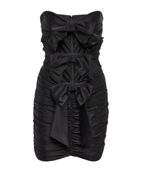 Alexandre Vauthier Strapless Jersey Minidress