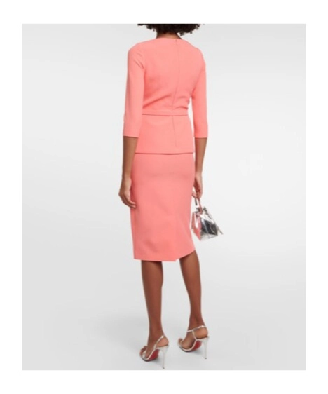 SAFIYAA LONDON Rildanna Crepe Midi Dress