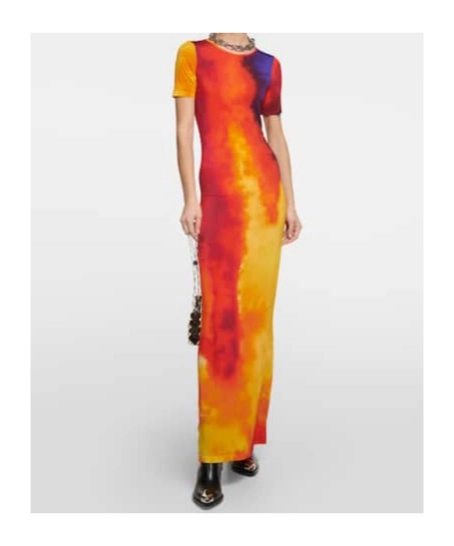 Rabanne Printed Maxi Dress