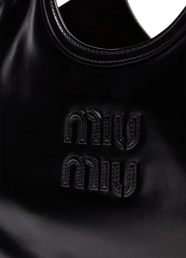 Miu Miu Large Ivy Soft Leather Tote