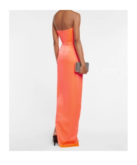 Alex Perry Harland Satin Crêpe Gown