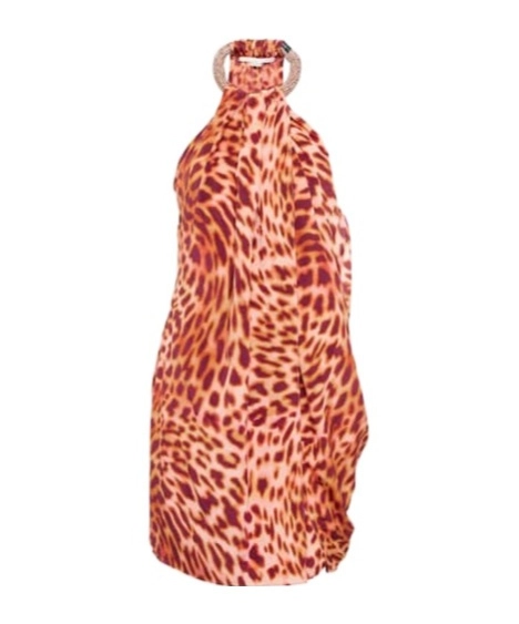 Stella McCartney Printed Halterneck Minidress