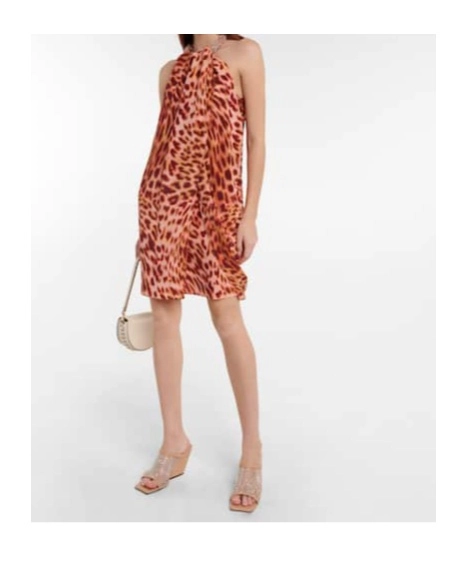 Stella McCartney Printed Halterneck Minidress