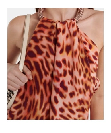 Stella McCartney Printed Halterneck Minidress