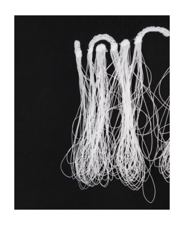DOUBLET X 10 Corso Como Fringed Hoodie