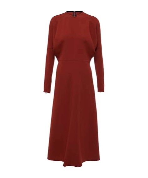 Victoria Beckham Dolman Cady Midi Dress