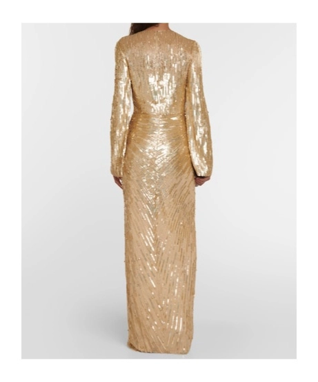 Jenny Packham Margot Sequined Gown