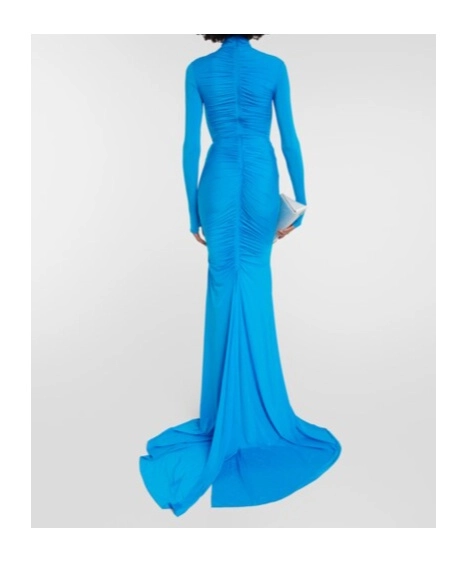 Alex Perry Garner Long Sleeve Turtleneck Gown