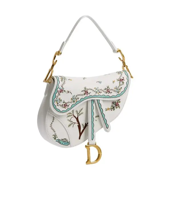 Dior Dioramour Small Saddle Bag With Strap