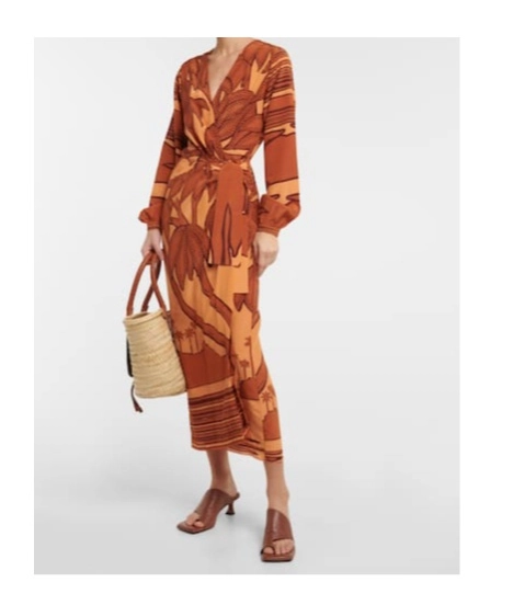 Johanna Ortiz Printed Maxi Dress