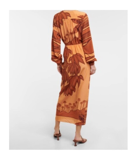 Johanna Ortiz Printed Maxi Dress
