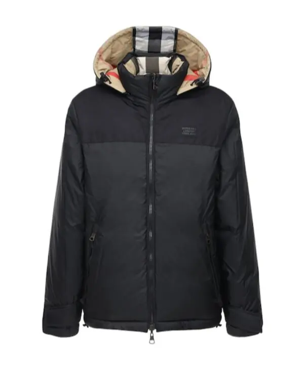 Burberry Reversible Exaggerated Check Padded Jacket