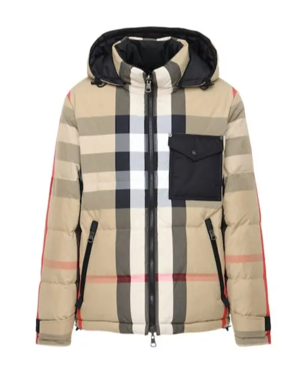 Burberry Reversible Exaggerated Check Padded Jacket