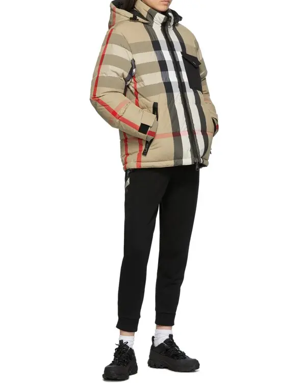 Burberry Reversible Exaggerated Check Padded Jacket