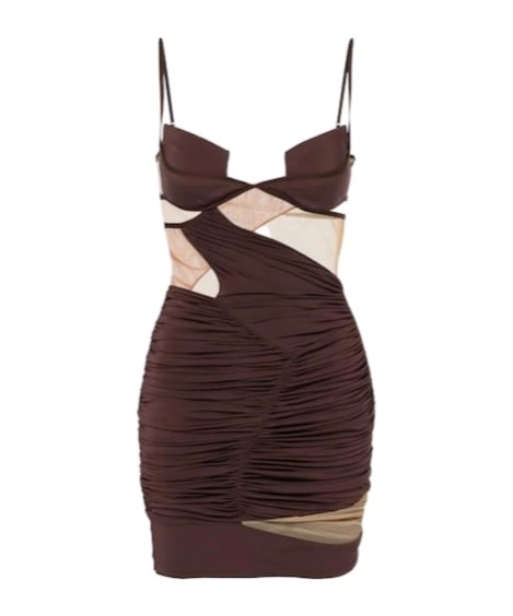 NENSI DOJAKA Draped Minidress