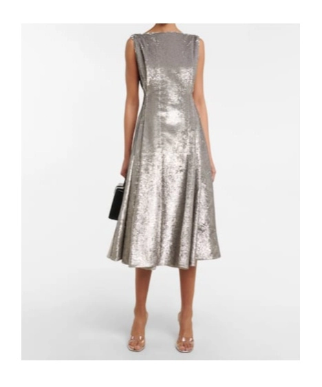 EMILIA WICKSTEAD Chaya Sequined Midi Dress
