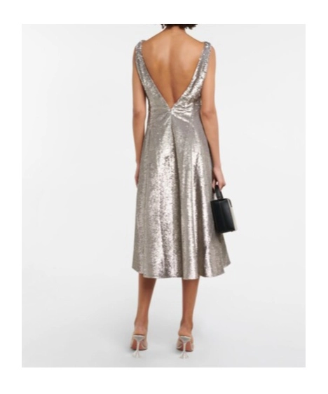 EMILIA WICKSTEAD Chaya Sequined Midi Dress