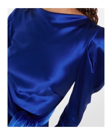 Monique Lhuillier Silk Satin Gown