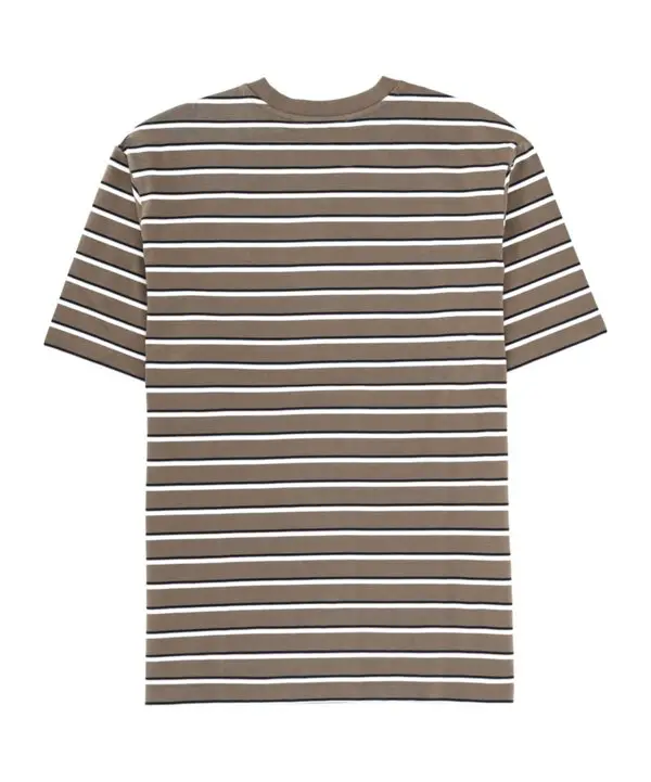 ROTATE BY BIRGER CHRISTENSEN Crew Neck Striped T-shirt