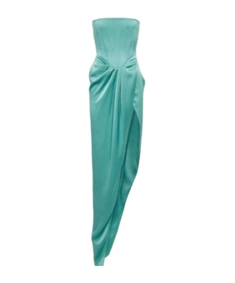 Alex Perry Strapless Gathered Gown