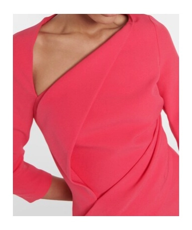 Safiyaa Pollina Crepe Gown - Red