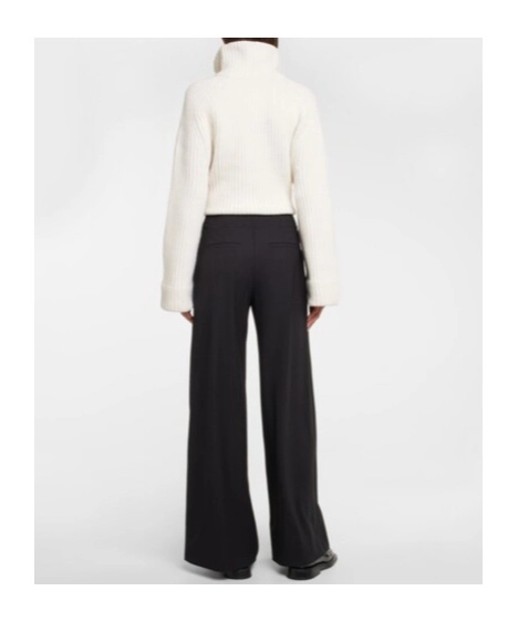 Proenza Schouler High-rise Wide-leg Wool-blend Pants