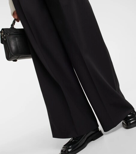Proenza Schouler High-rise Wide-leg Wool-blend Pants