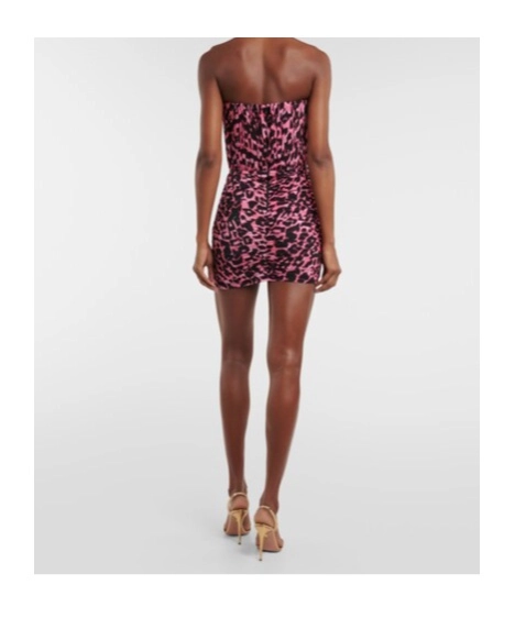 Alex Perry Axton Leopard-print Minidress