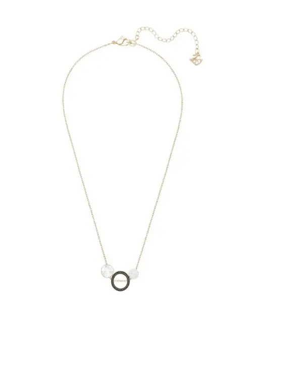 SWAROVSKI Logo Diamond Necklace - White