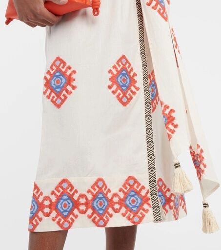 Johanna Ortiz Jacquard Midi Dress